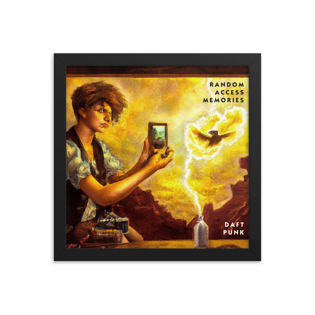 Random Access Memories by Daft Punk Framed Poster - Etsy