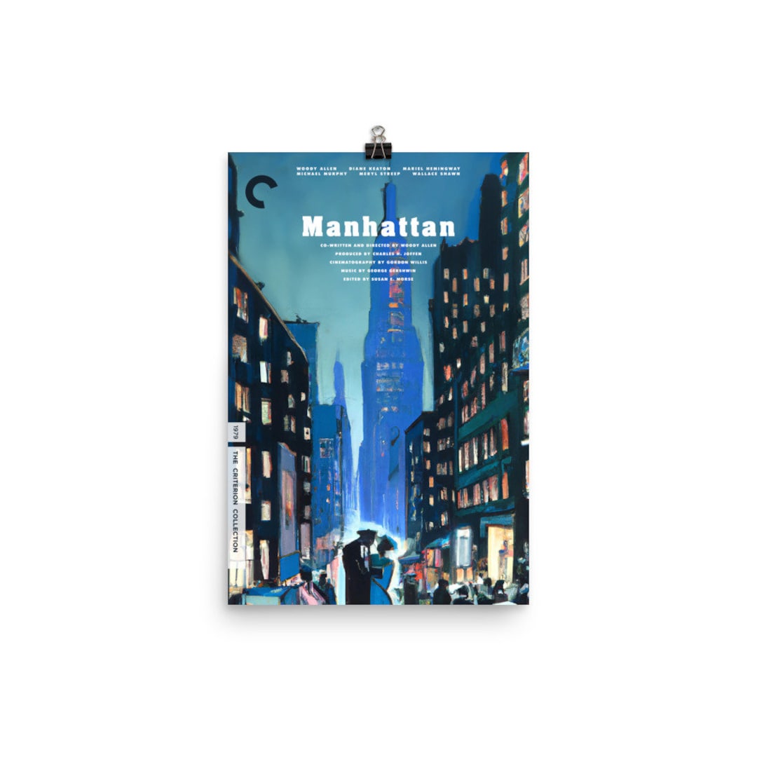 Manhattan Fake Criterion Poster - Etsy