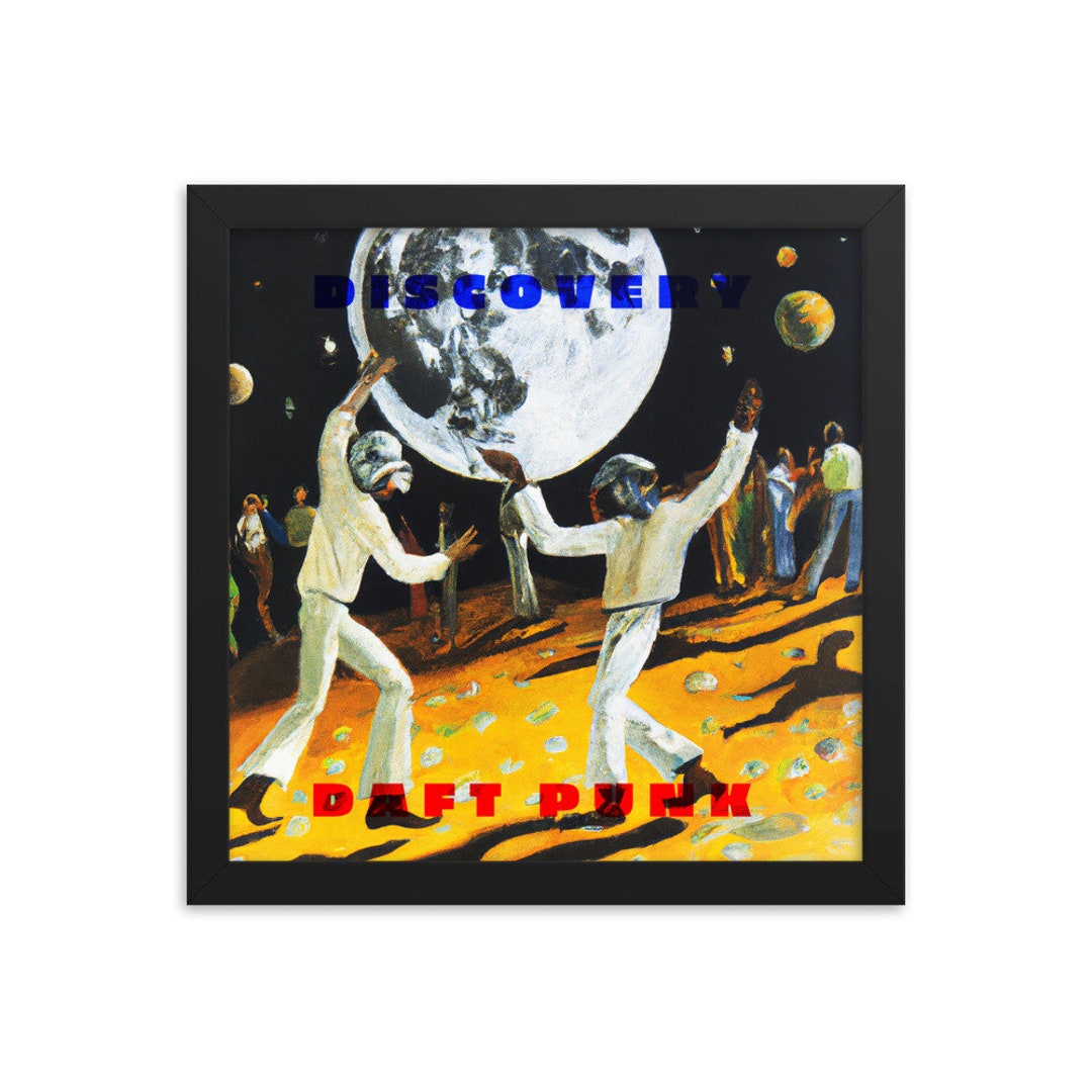 Discovery by Daft Punk Framed Poster - Etsy