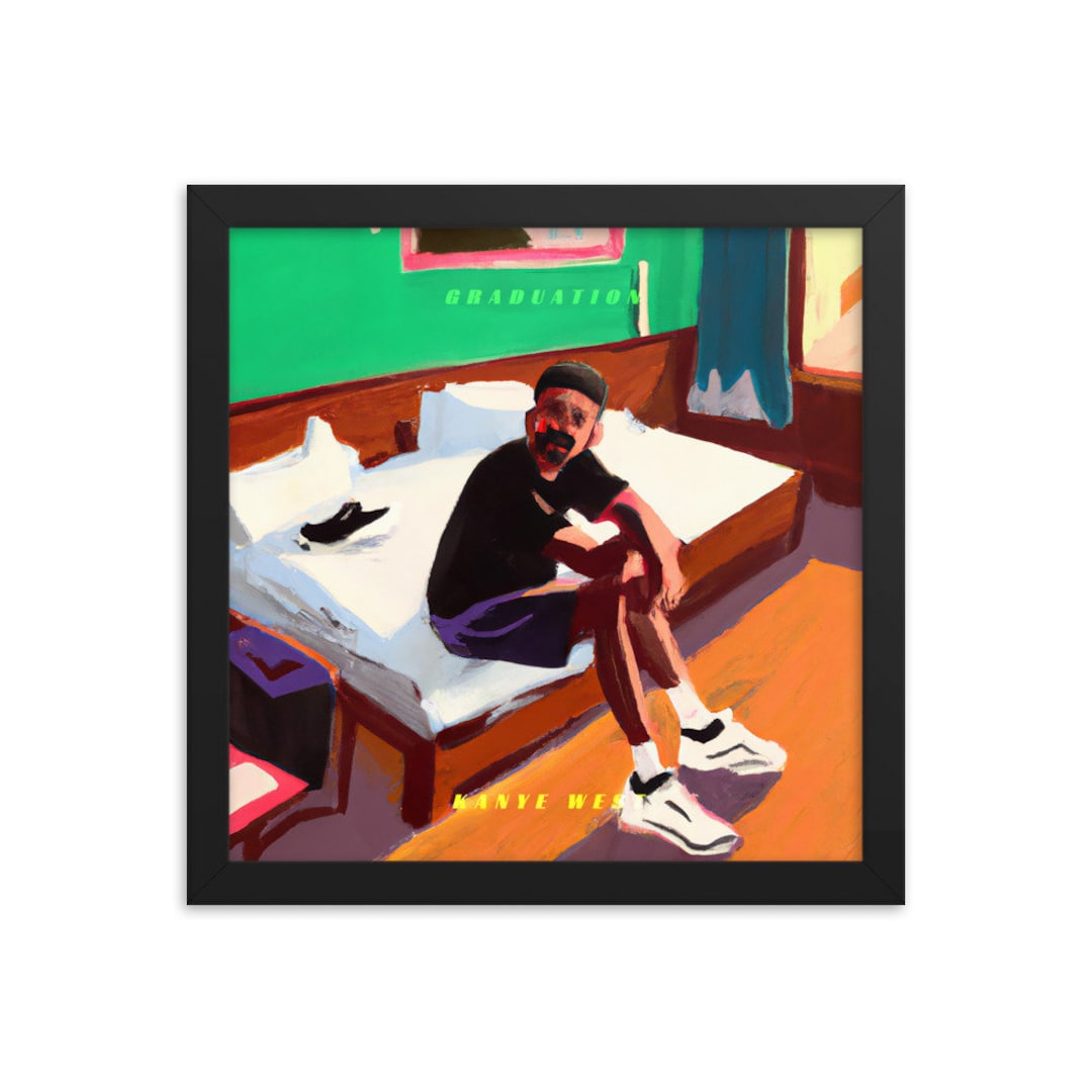 Graduation by Kanye West Framed Poster - Etsy