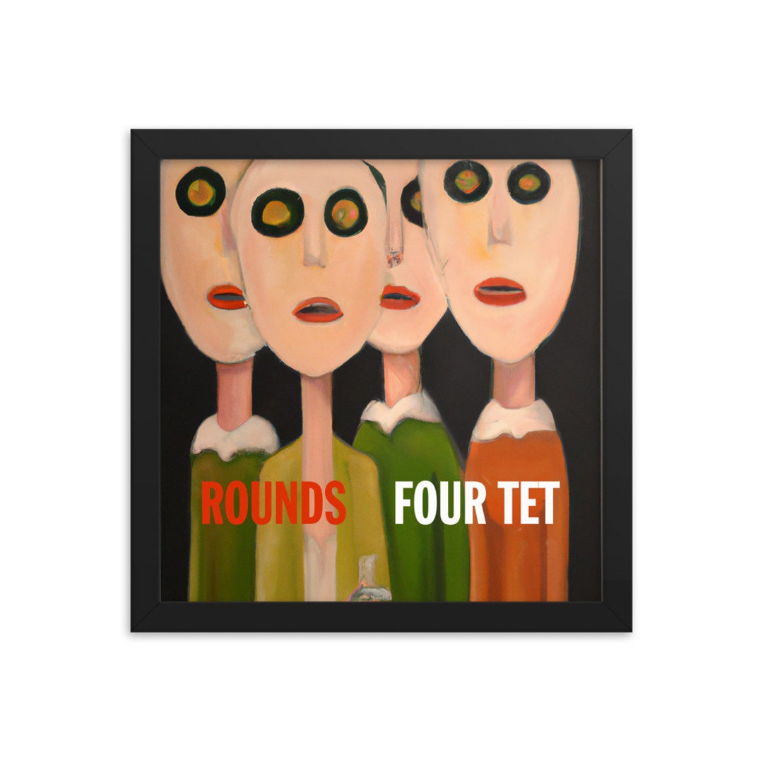 Rounds by Four Tet Framed Poster - Etsy