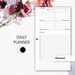 Printable Daily to Do Planner Insert Day on One Page - Etsy
