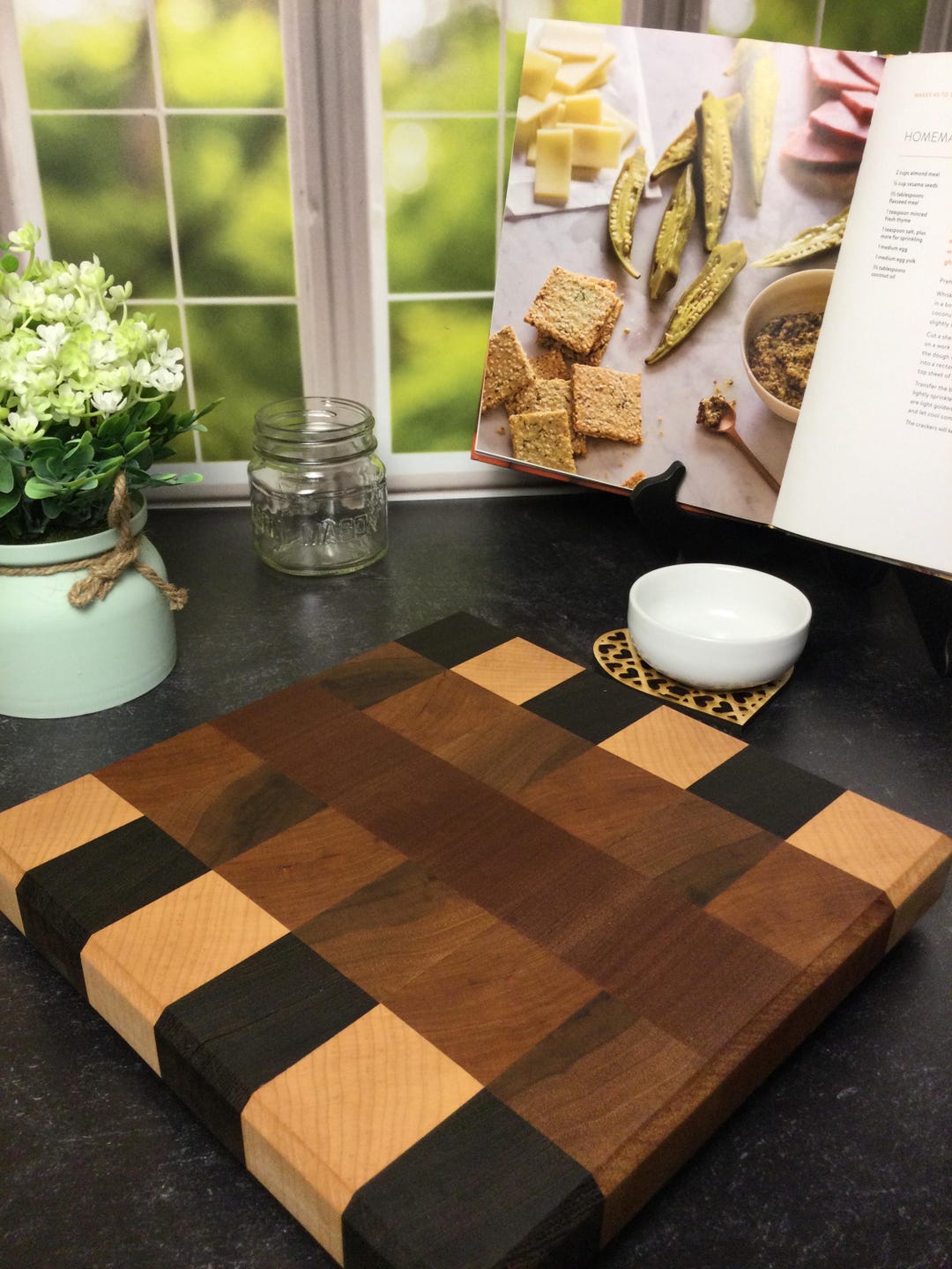 Handmade Artisan End Grain Chopping Board, Cutting Board, Charcuterie ...