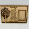 Remembrance Picture Frame Picture Frame With Cardinal Remembering a ...