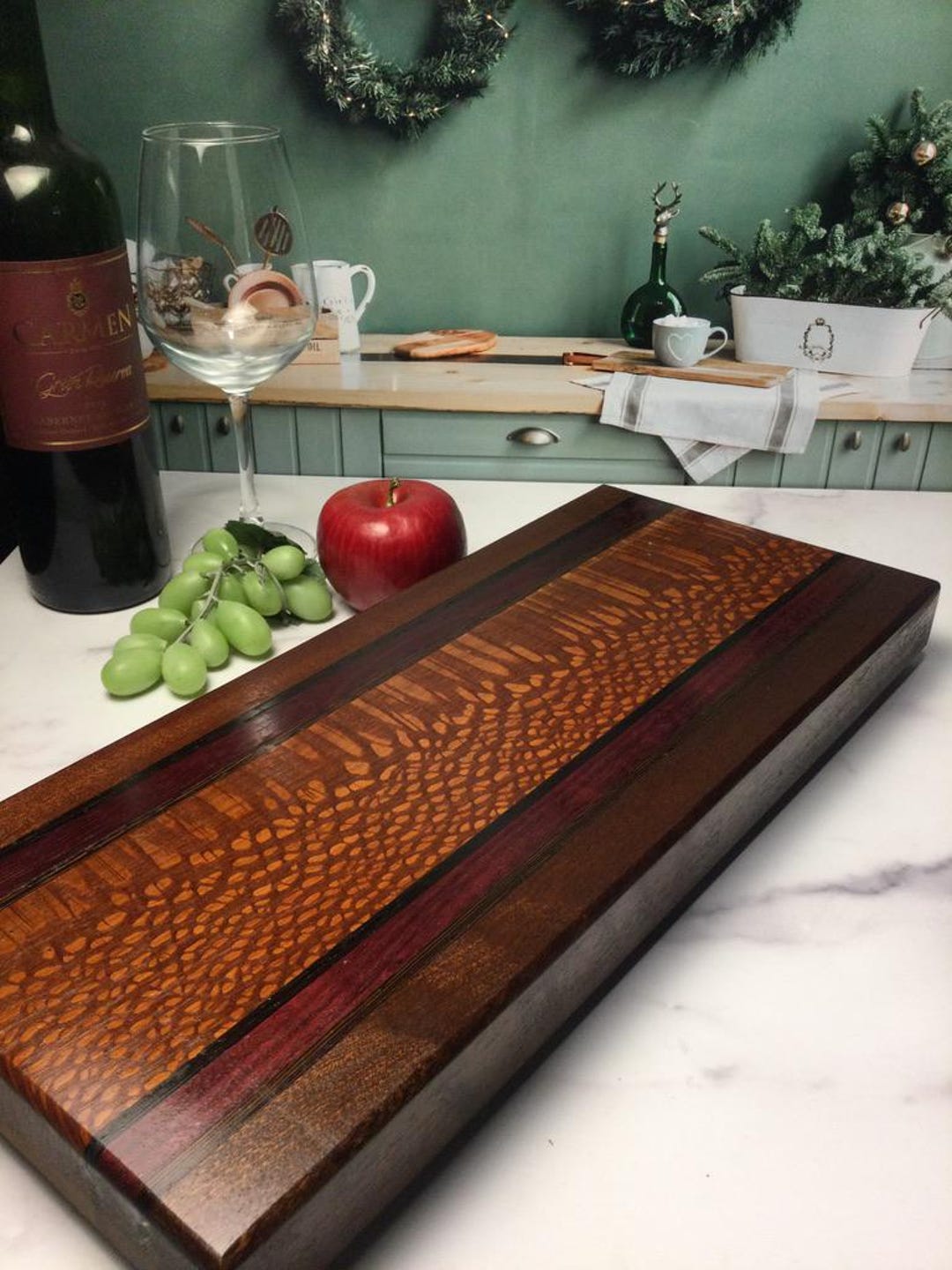 Handcrafted Artisan End Grain Board | Versatile Cutting Board, Chopping ...