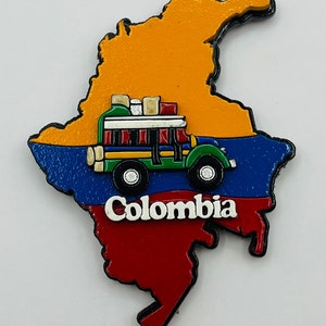 Colombia Fridge Magnets - Etsy