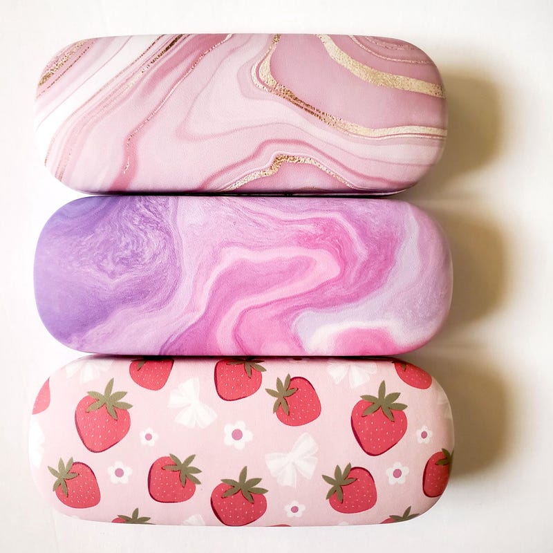 Cute Glasses Case - Etsy