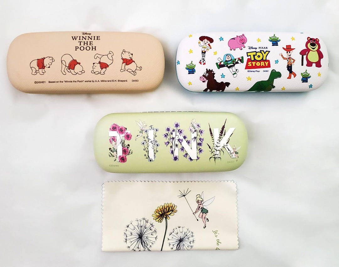 NEW Disney Tinkerbell Winnie the Pooh Toy Story Clamshell Hard Glasses ...