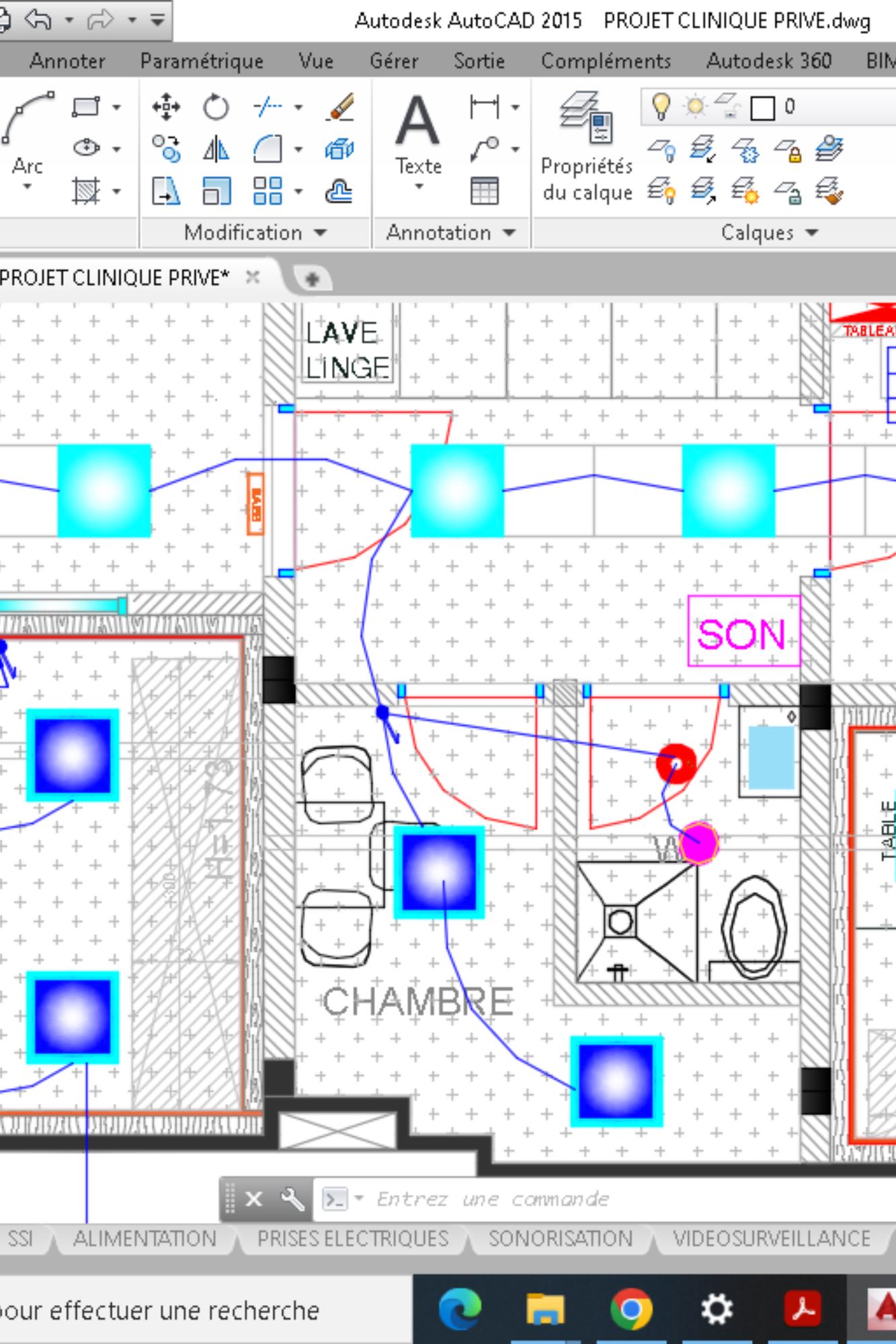 Full Template Plans Autocad DWG (architectural Plan, CCTV Cameras ...