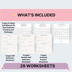 Gratitude Journal Prompts Gratitude Worksheet Brandable Coaching ...