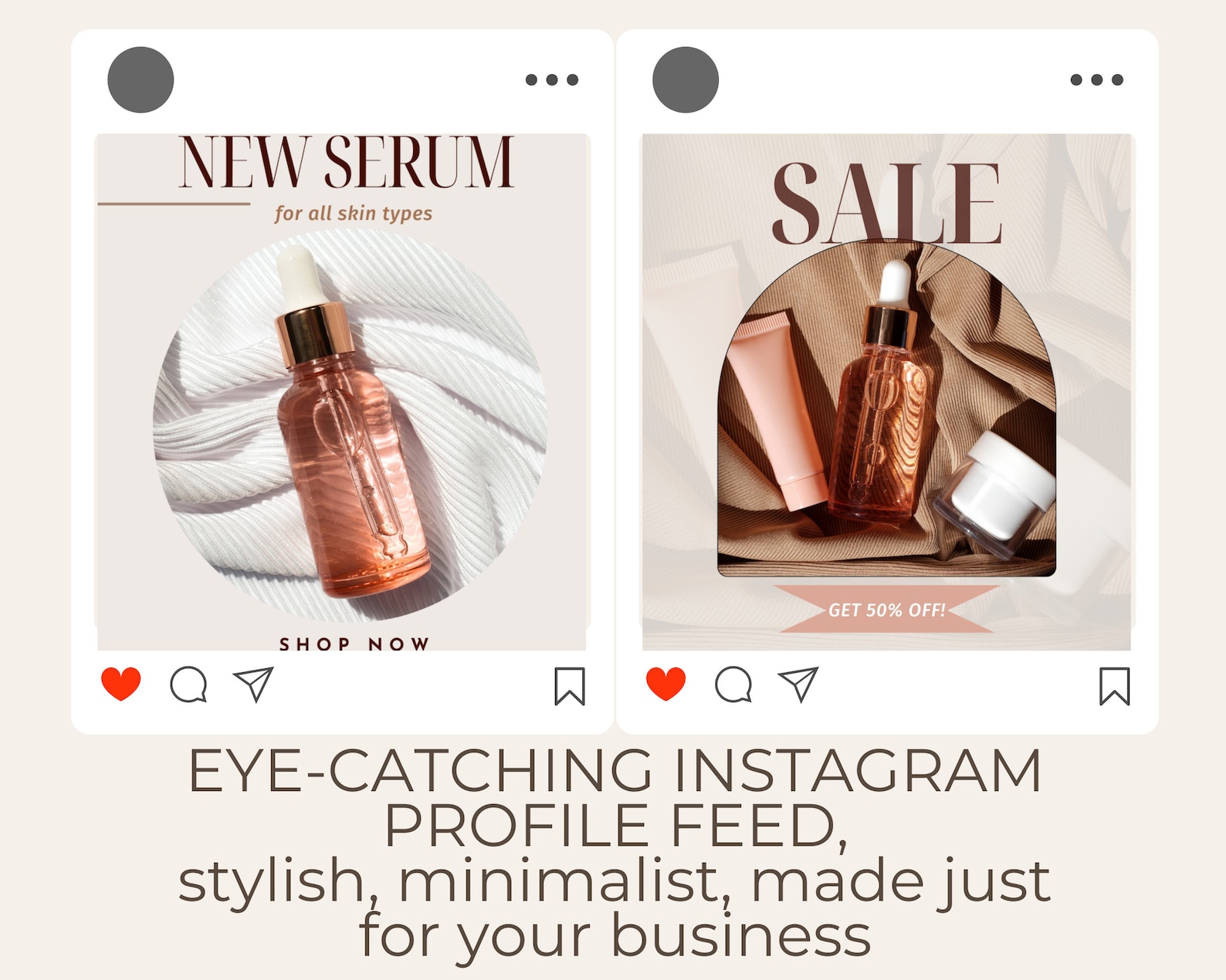 Esthetician Instagram Post Templates Skincare Social Media - Etsy