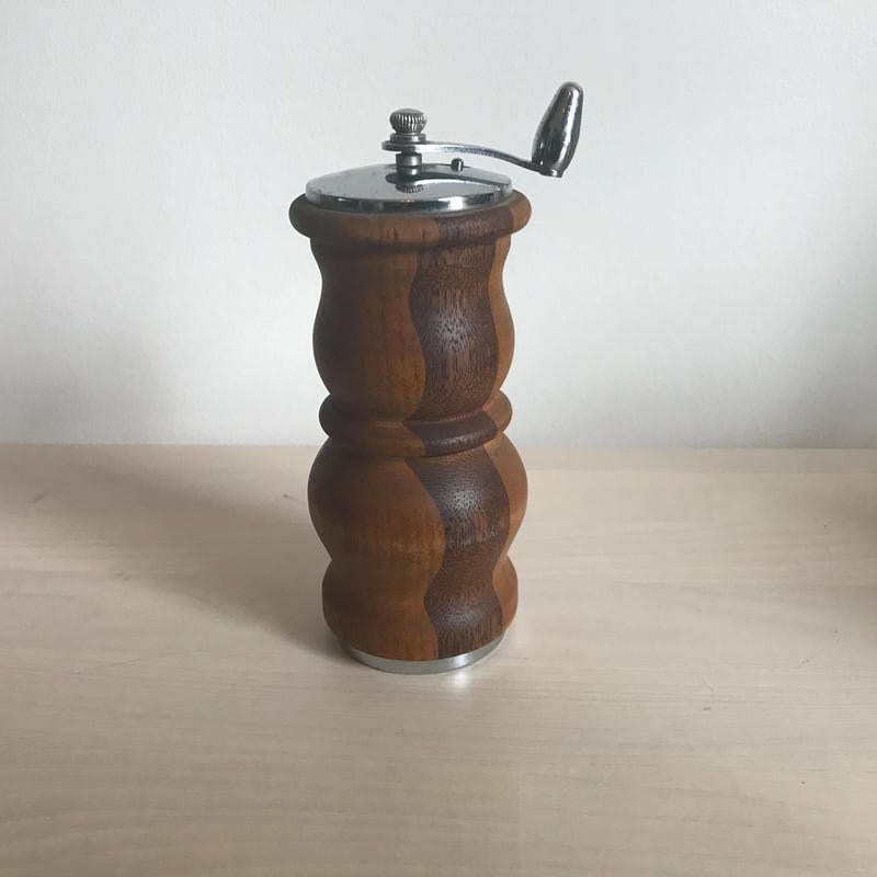 Wooden Pepper Mill - Etsy