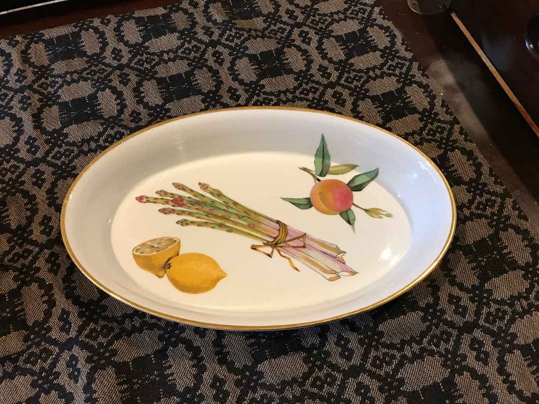 Royal Worcester Evesham Oval Casserole Dish - Etsy