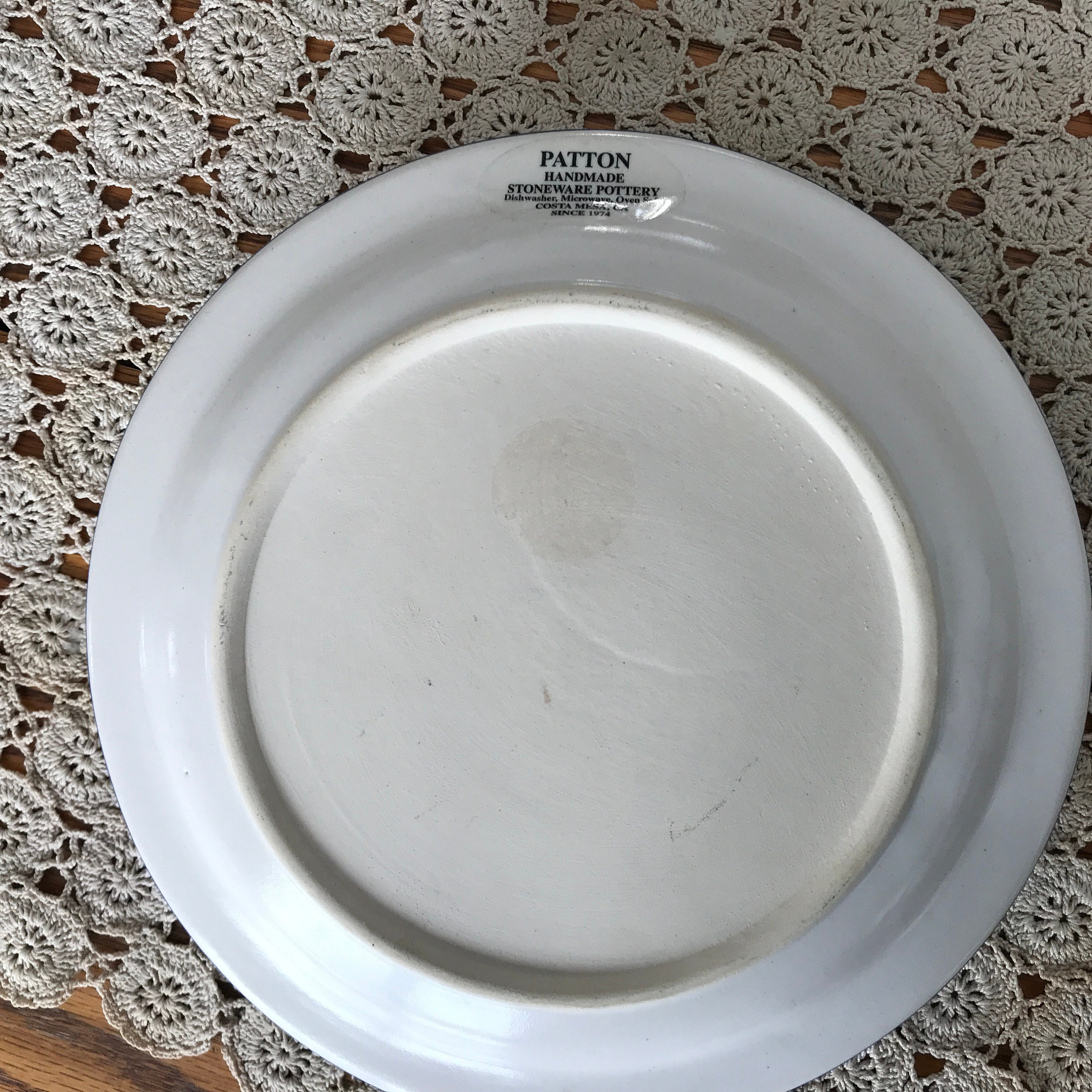 Patton Pottery Small Chip and Dip Platter - Etsy