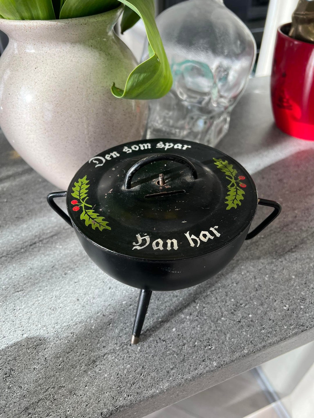 Vintage Metal Piggy Bank ,old Money Box ,antique Coin Box, Money Saving ...