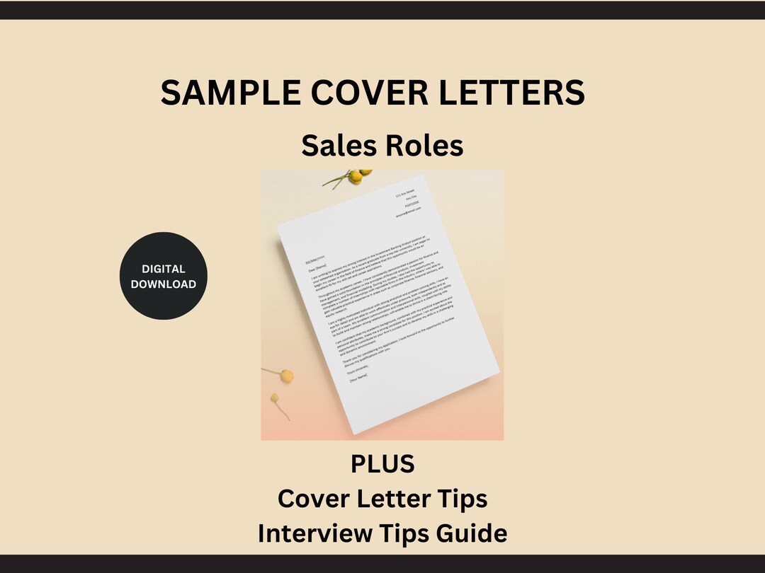 SALES COVER LETTER Sample Job Application Template For Resume Etsy sales-cover-letter-sample-job-application-template-for-resume-etsy