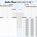 Teacher Lesson Planner 2024-2025 Printable, Lesson Plans Template PDF ...