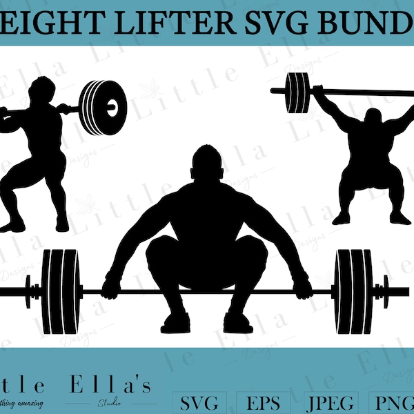 Weight Lifting Coach Svg Files - Etsy
