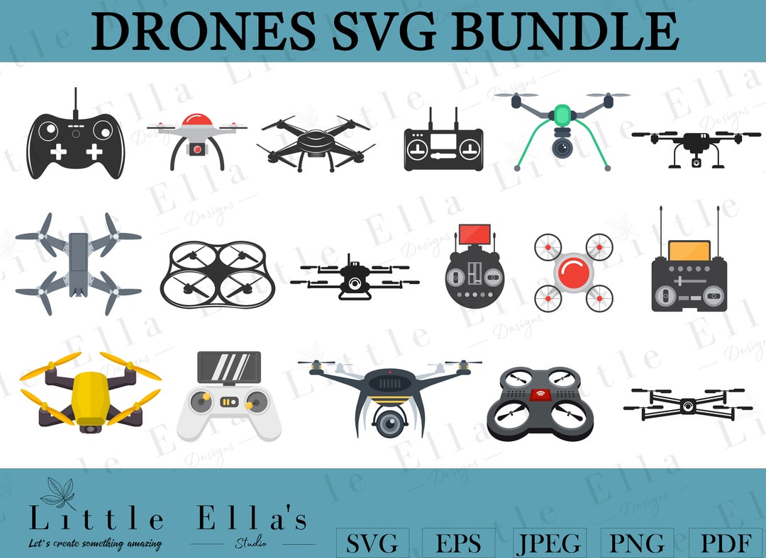 Drone Racer SVG Bundle, Drone Racing SVG, Drones SVG, Drone Race Svg ...