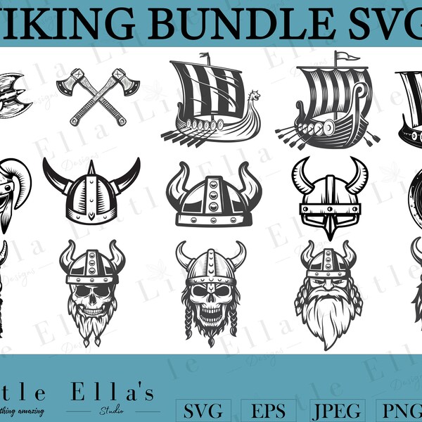 Vikings Logo Svg - Etsy