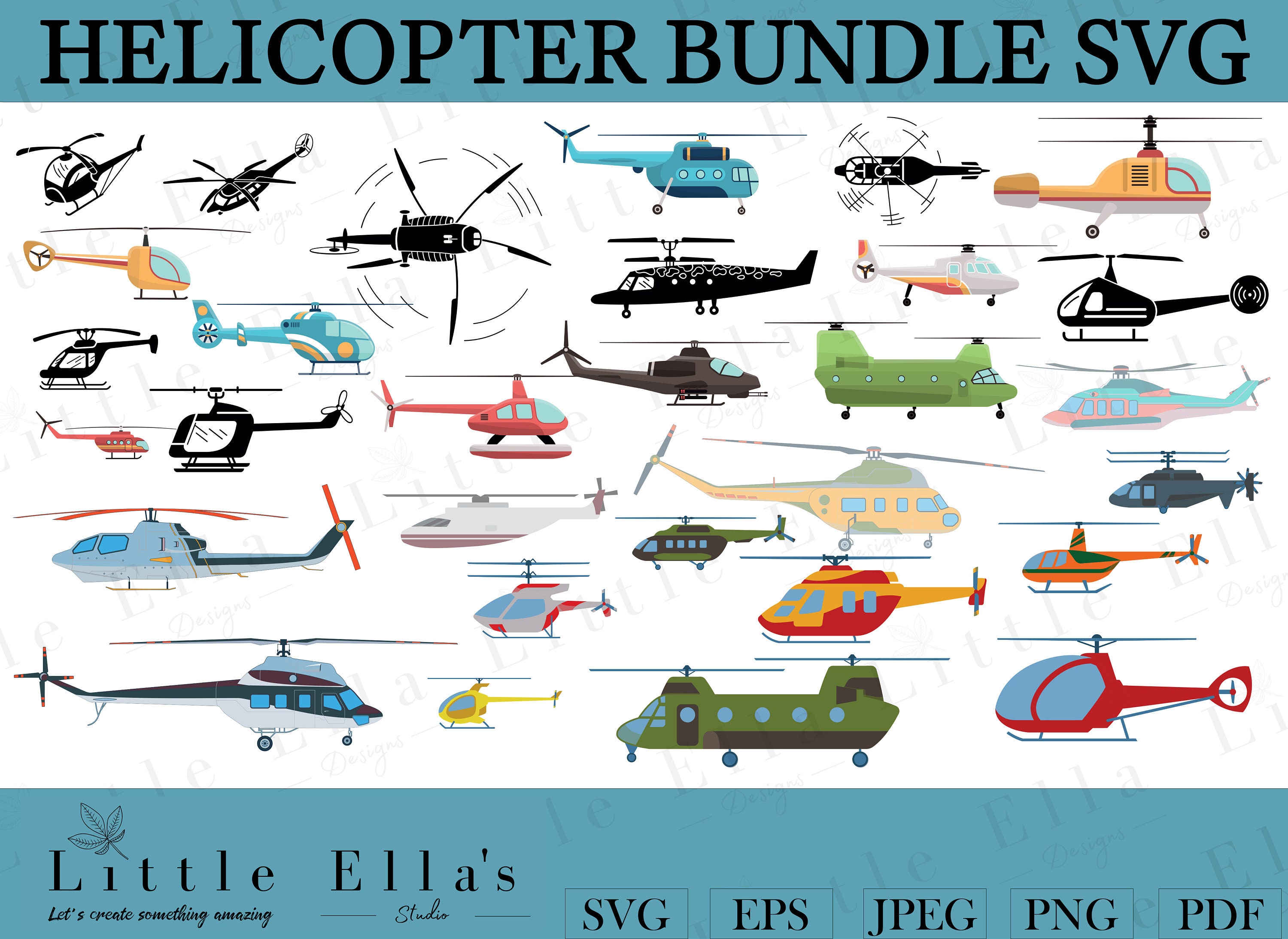 Helicopter SVG Bundle, Helicopter Pilot Svg, Aviation Svg, Pilots Svg ...