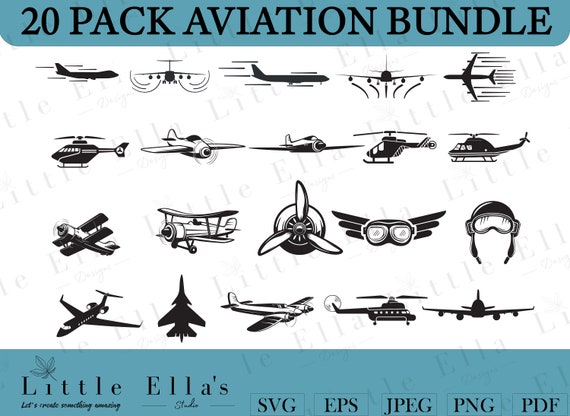 Avion SVG Aviation SVG Bundle Pilote SVG Air Force svg - Etsy France