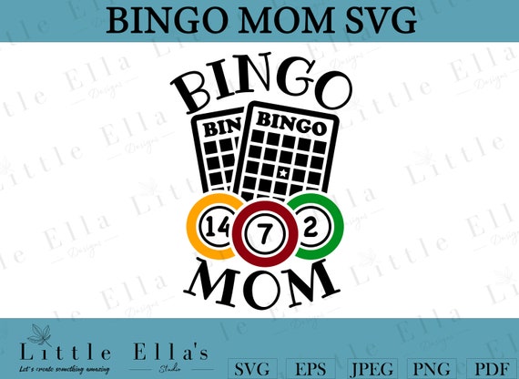 Bingo Mom Svg Bingo Player Svg Bingo Bundle for Cricut - Etsy Finland