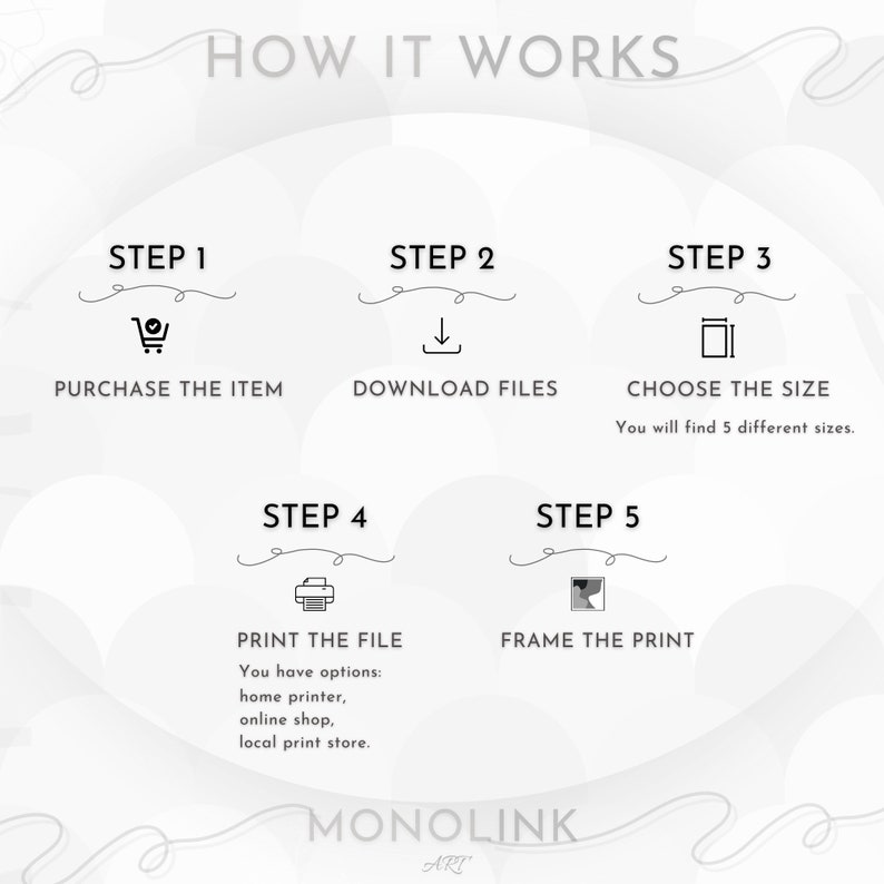 Black and White Infinity Symbol Infinity Printable Wall Art - Etsy