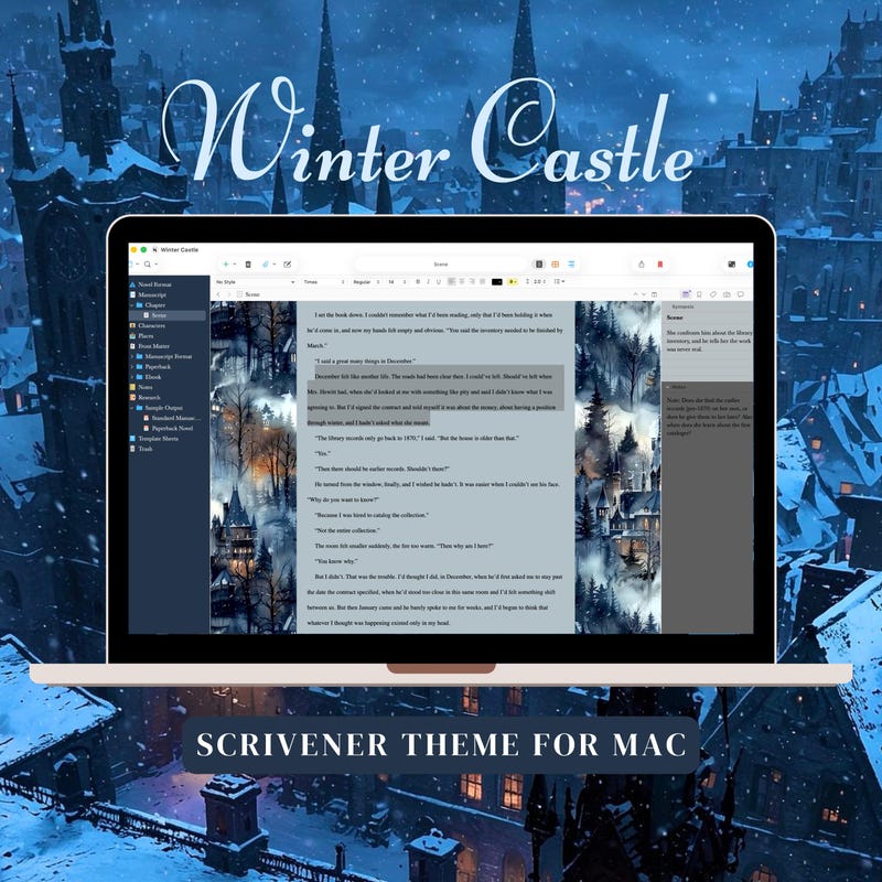 Scrivener Themes - Etsy