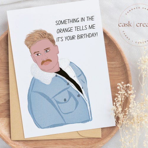 Birthday Card Zach Bryan Custom Birthday Card Something in the - Etsy