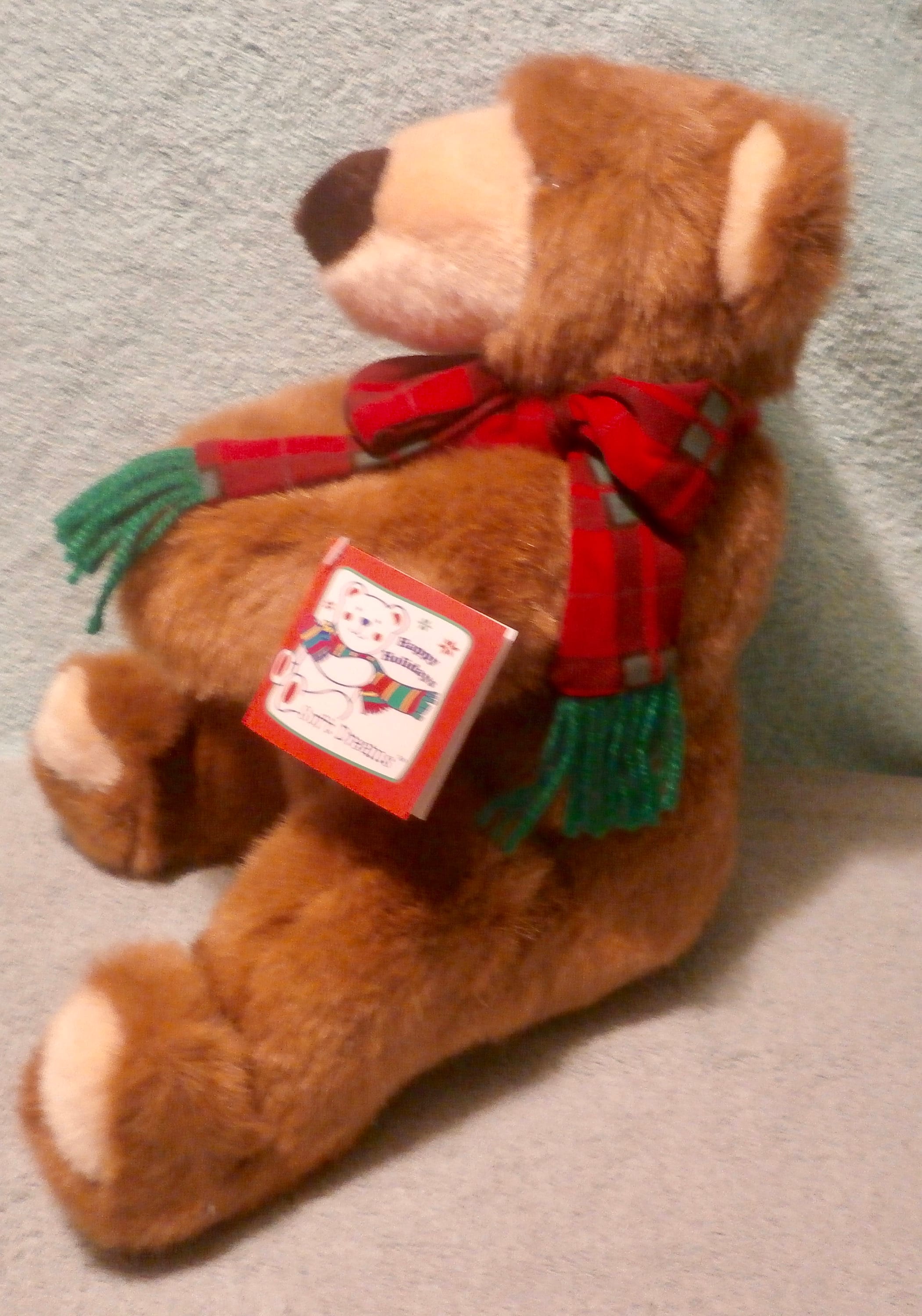 Sears Christmas Bear, 1998 Plush Toy - Etsy