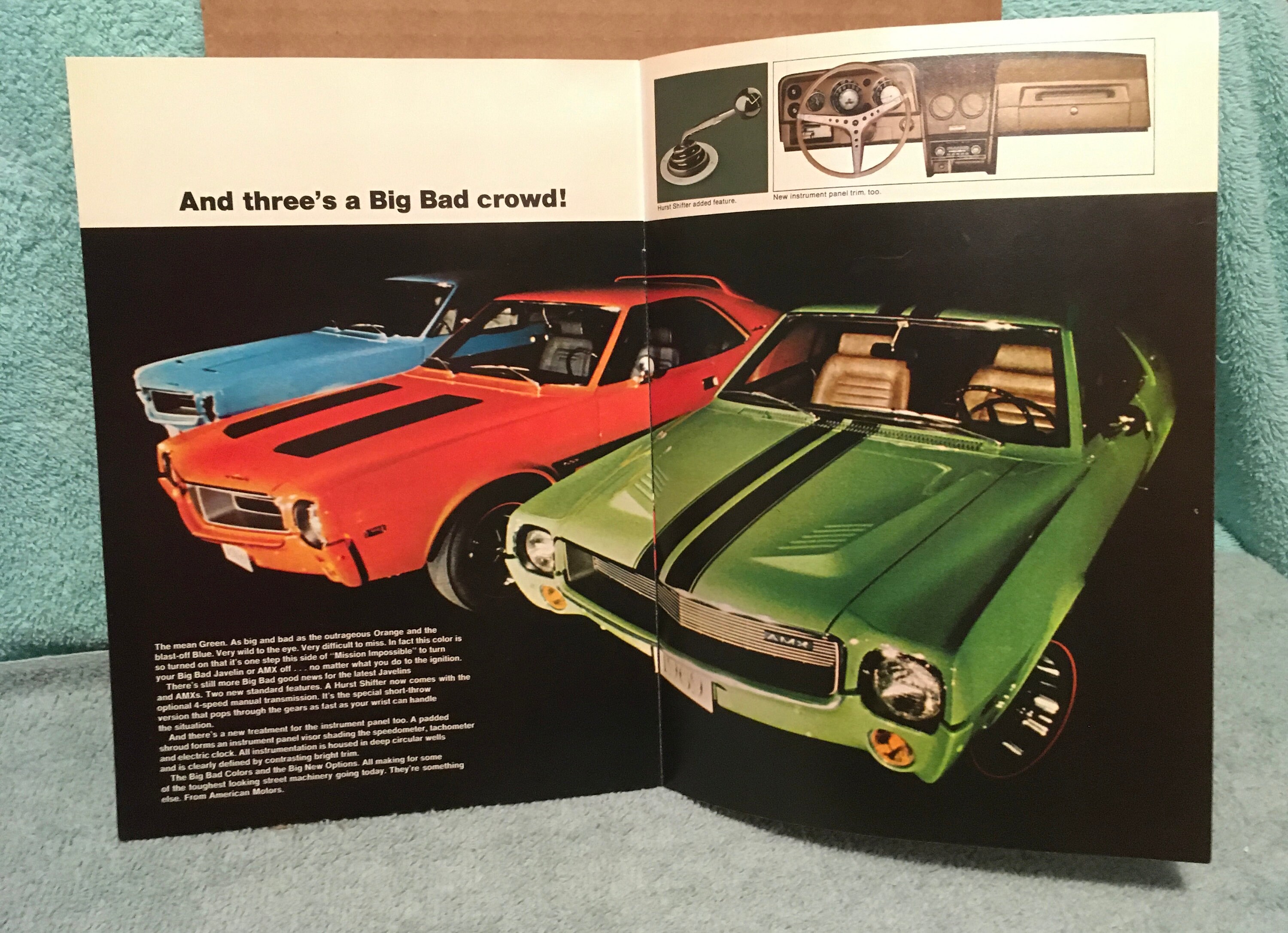 1969 AMC Big Bad Colors Brochure For Javelin And AMX Etsy 1969 AMC Big Bad Colors Brochure For Javelin And AMX Etsy