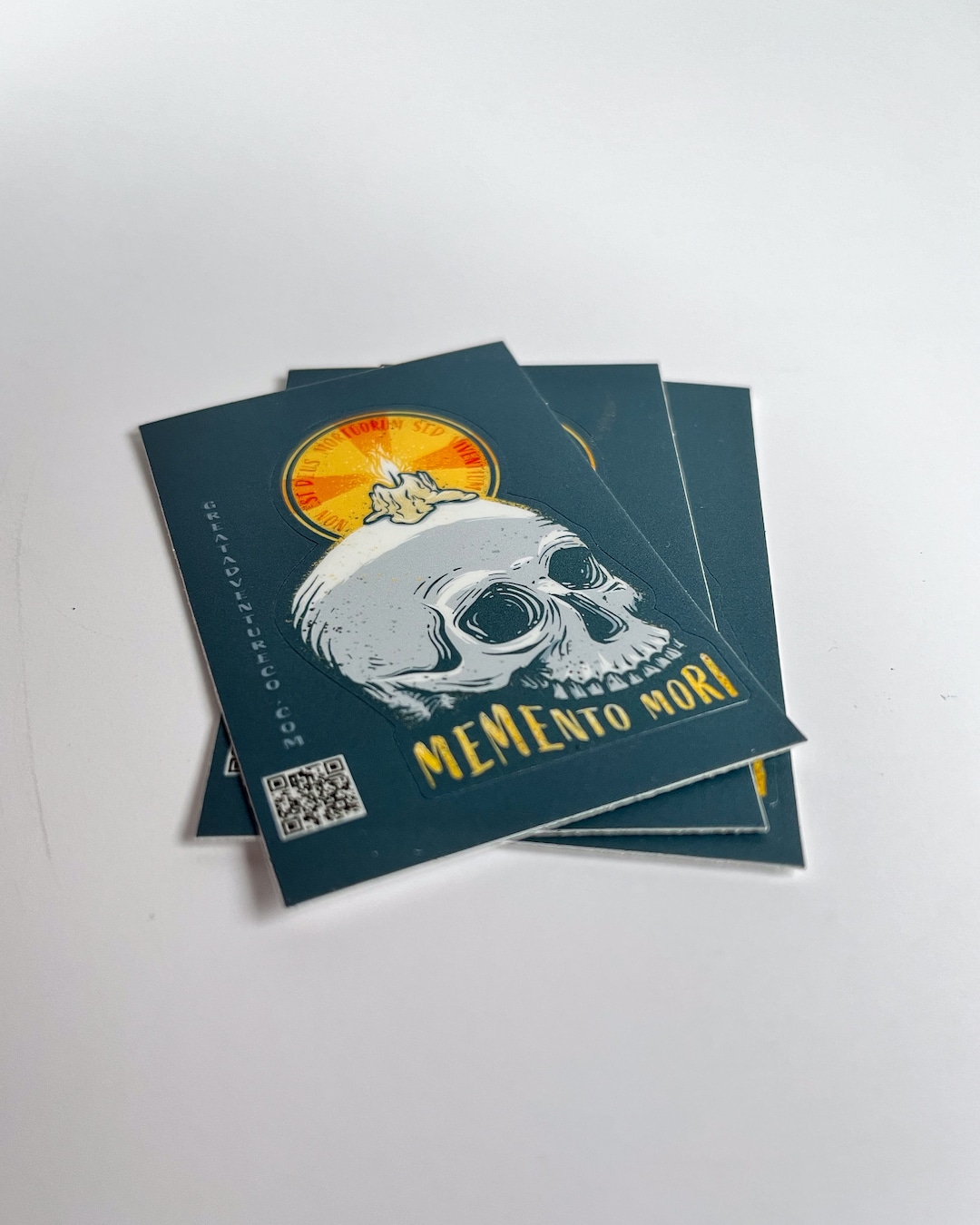 Memento Mori: Catholic Sticker by Great Adventure Co Waterproof Sticker ...