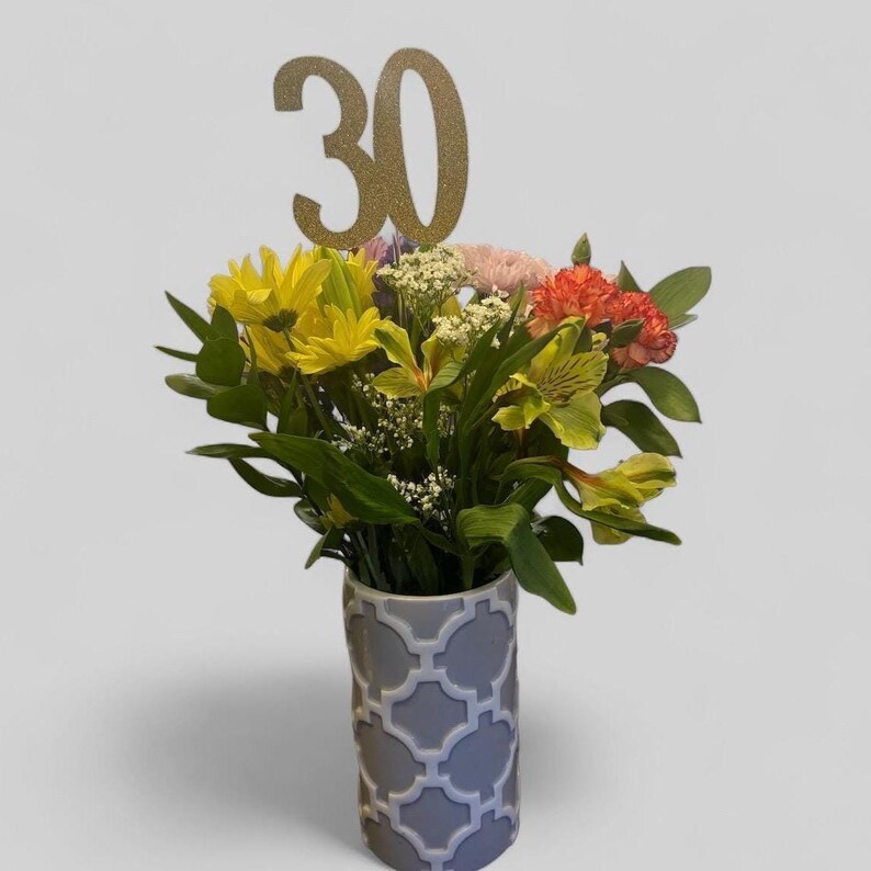 Birthday Centerpiece, 30th Birthday Celebration, 30th Birthday, 30 ...