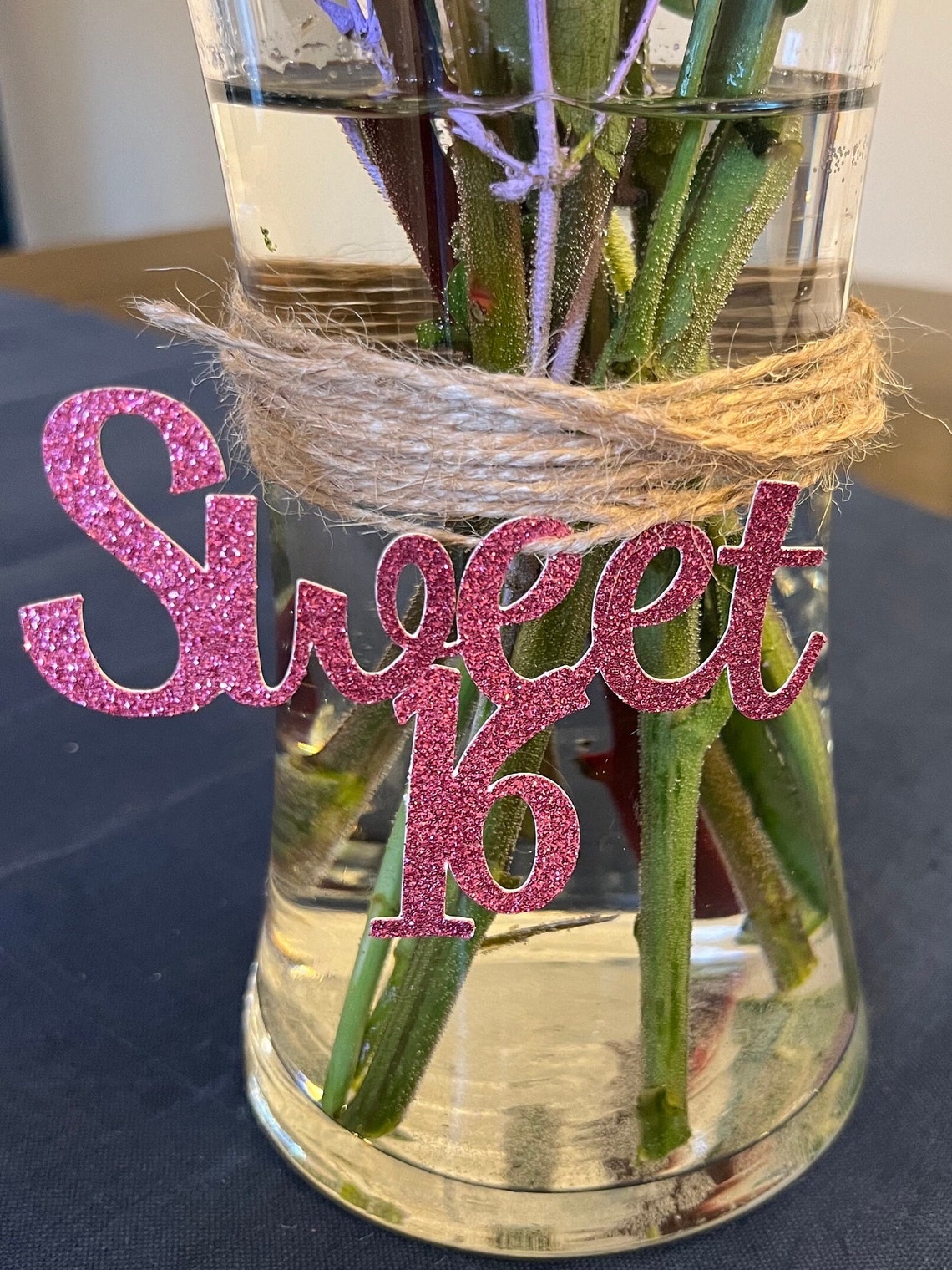 16th Birthday Party Decor, Age Birthday Party Decor, Mason Jar ...