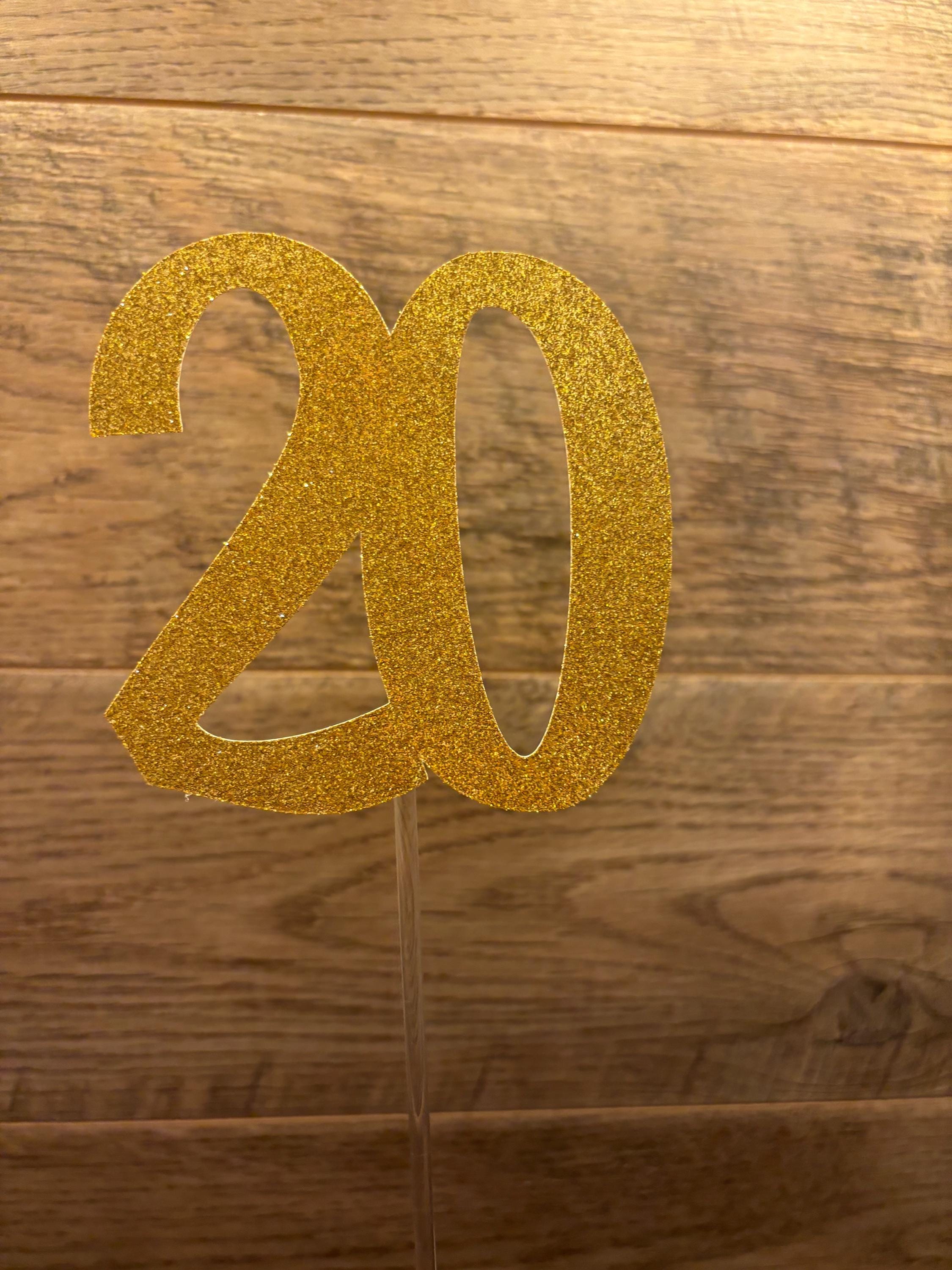 Birthday Centerpiece, 20th Birthday Celebration, 20th Birthday, 20 ...