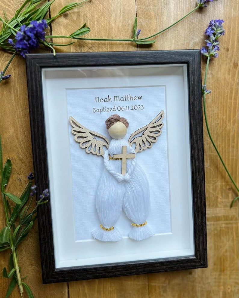 GUARDIAN ANGEL Christening Gift Baptism Gift Angel Gift Baby - Etsy