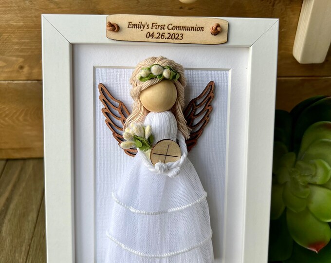 FIRST COMMUNION GIFT First Holy Communion Gift for A Girl Customized ...