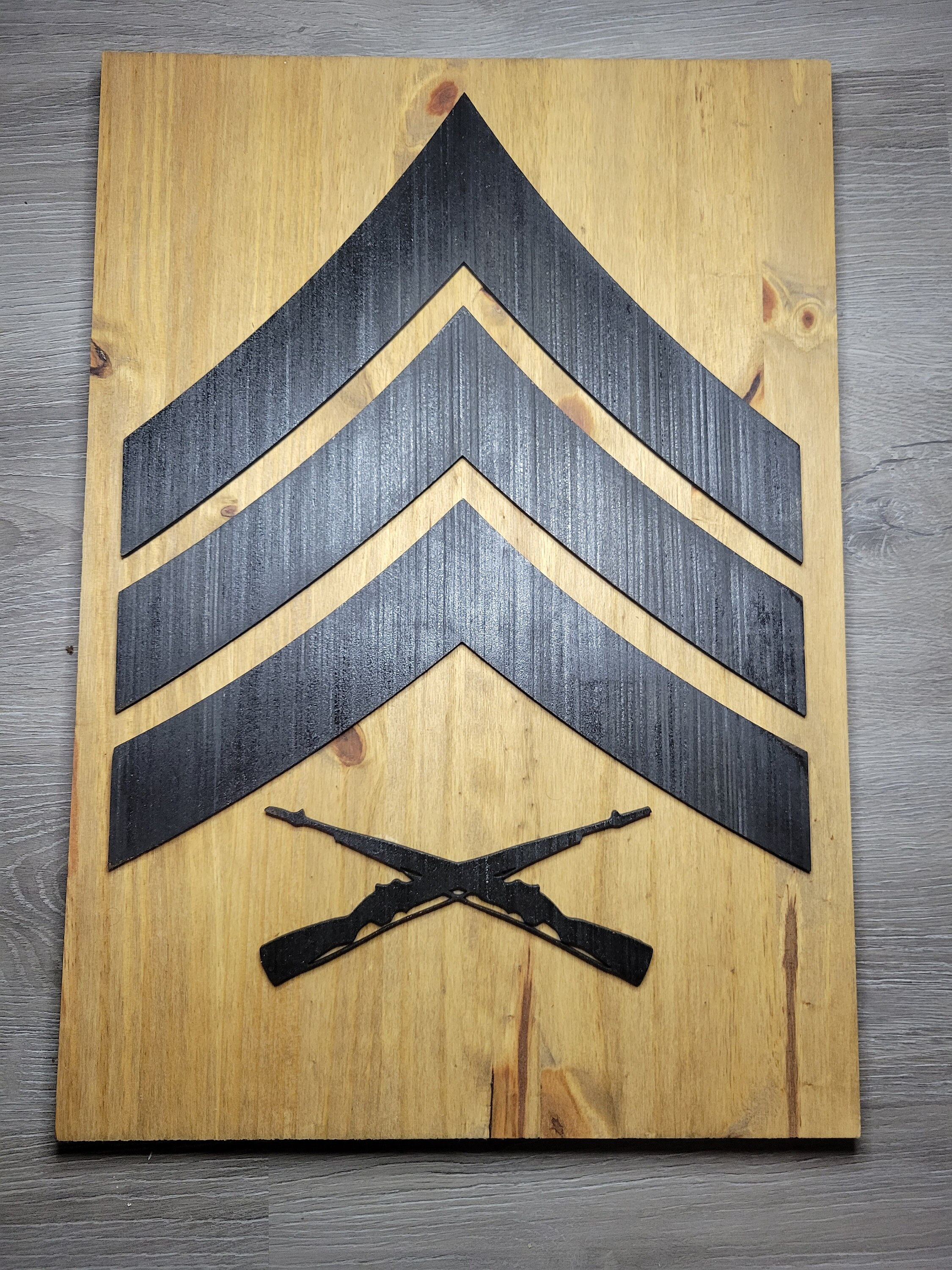 USMC Enlisted Rank Sign United States Marine Corps Rank Marine Corps ...