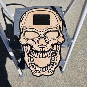24" Skull Plaque | Military Award Plaque | Large Skull Plaque | EAS ...