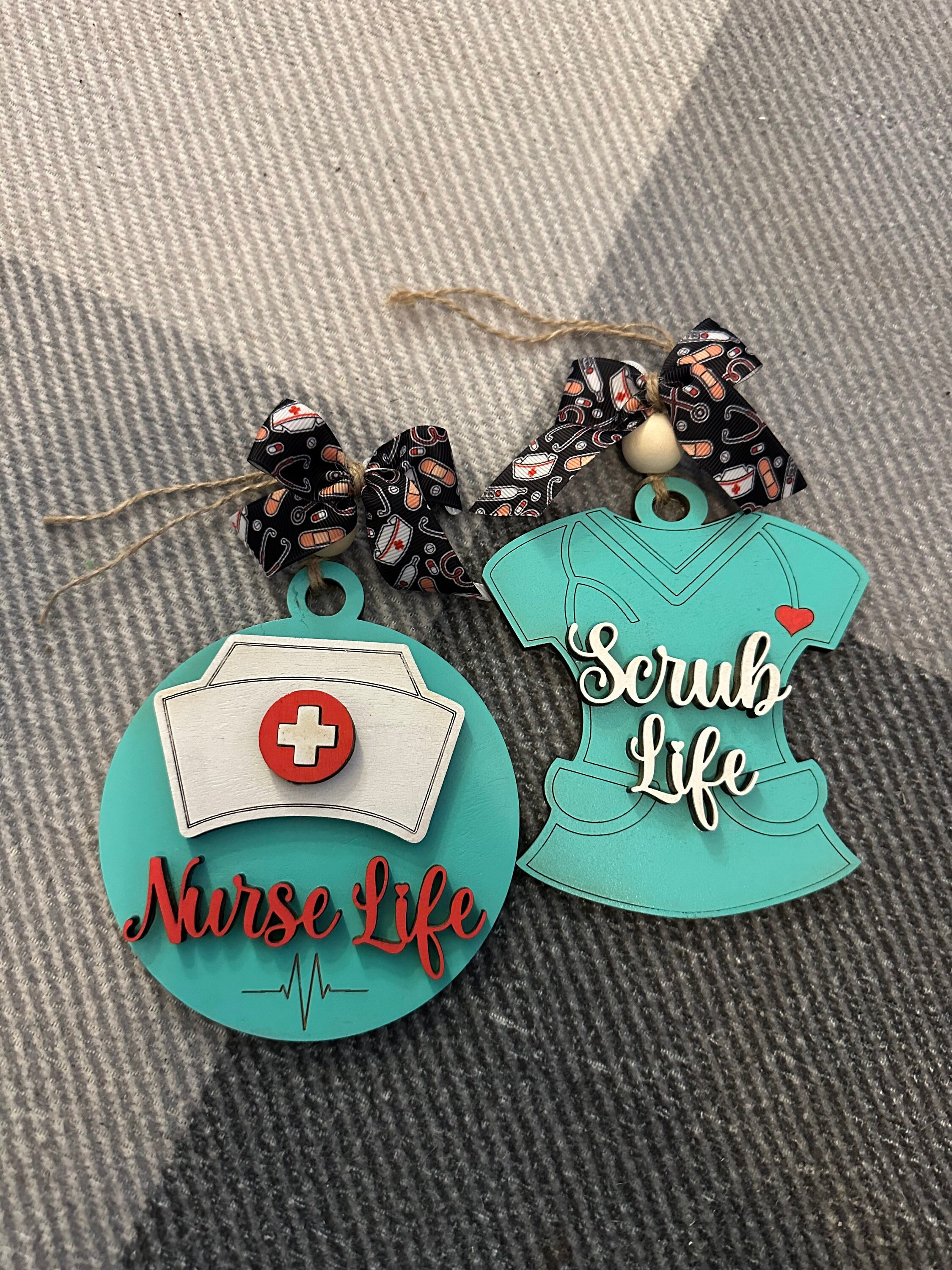 Scrub Life/nurse Life Charms - Etsy
