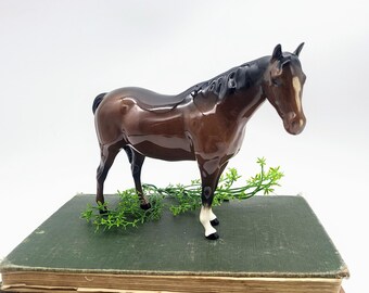 Vintage Beswick Model Nos 976 Mare facing Leftin Brown Gloss Ex Cond ...