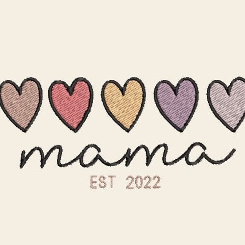Mama Embroidery Design Machine Embroidery File Embroidery - Etsy
