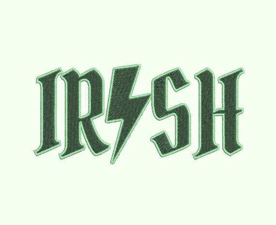 Irish Embroidery File - Etsy