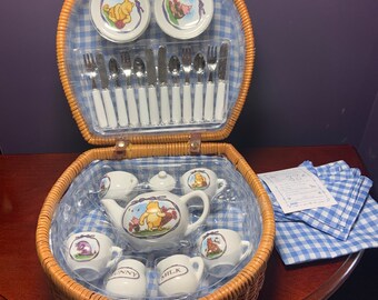 Classic Pooh Tea Set - Etsy