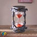 Raven Skeleton Sand Timer, Hourglass, Gothic Vampiric Undertones ...