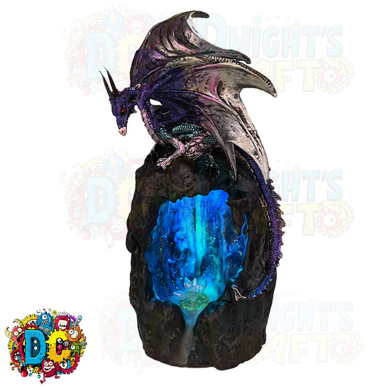 Dragon Backflow Incense Burner: LED Cave Aromatherapy Decor - Etsy