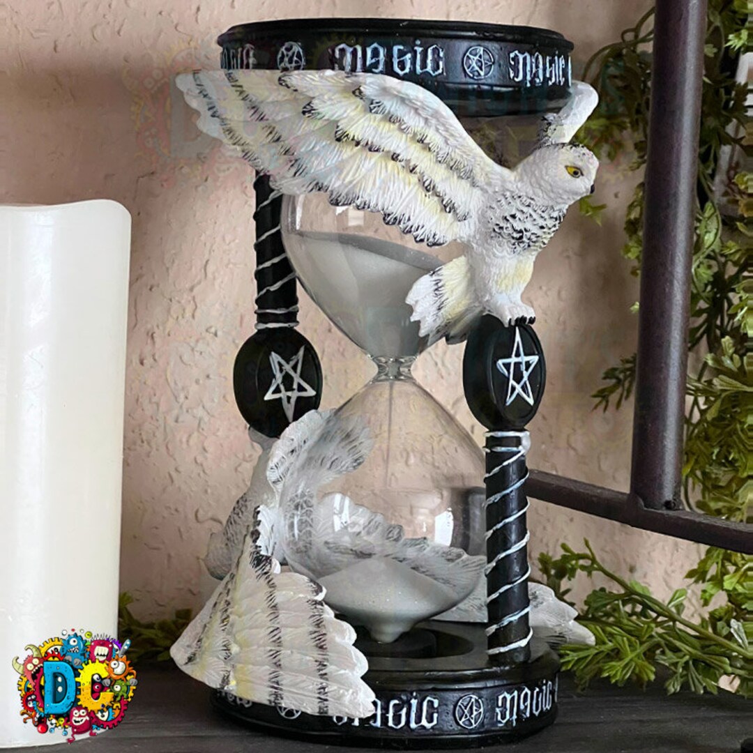 Magical Snow Owl Sand Timer, Kitchen Timer - Etsy