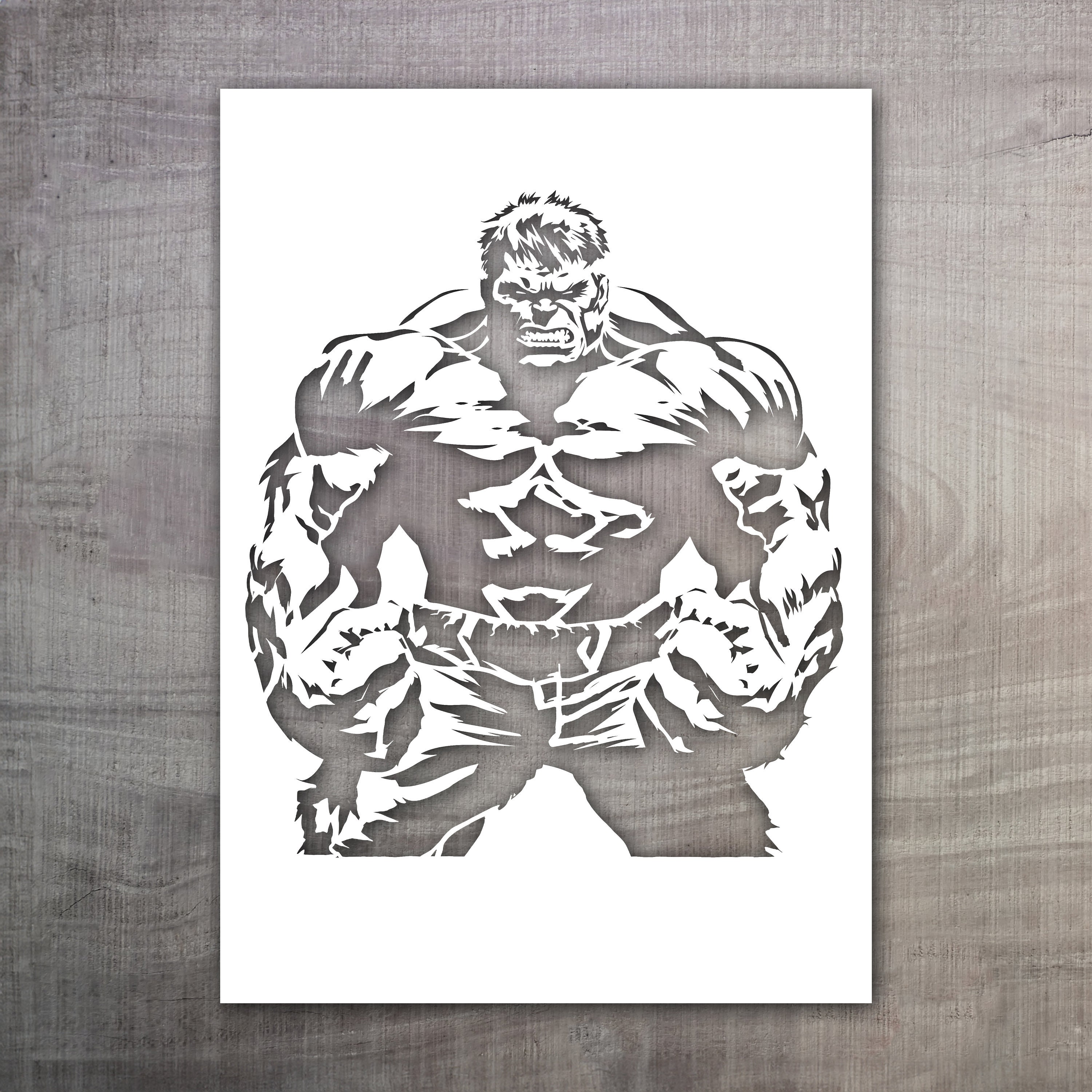 Stencil Incredibili Hulk Festeggiate I 20 Anni De Gli Incredibili