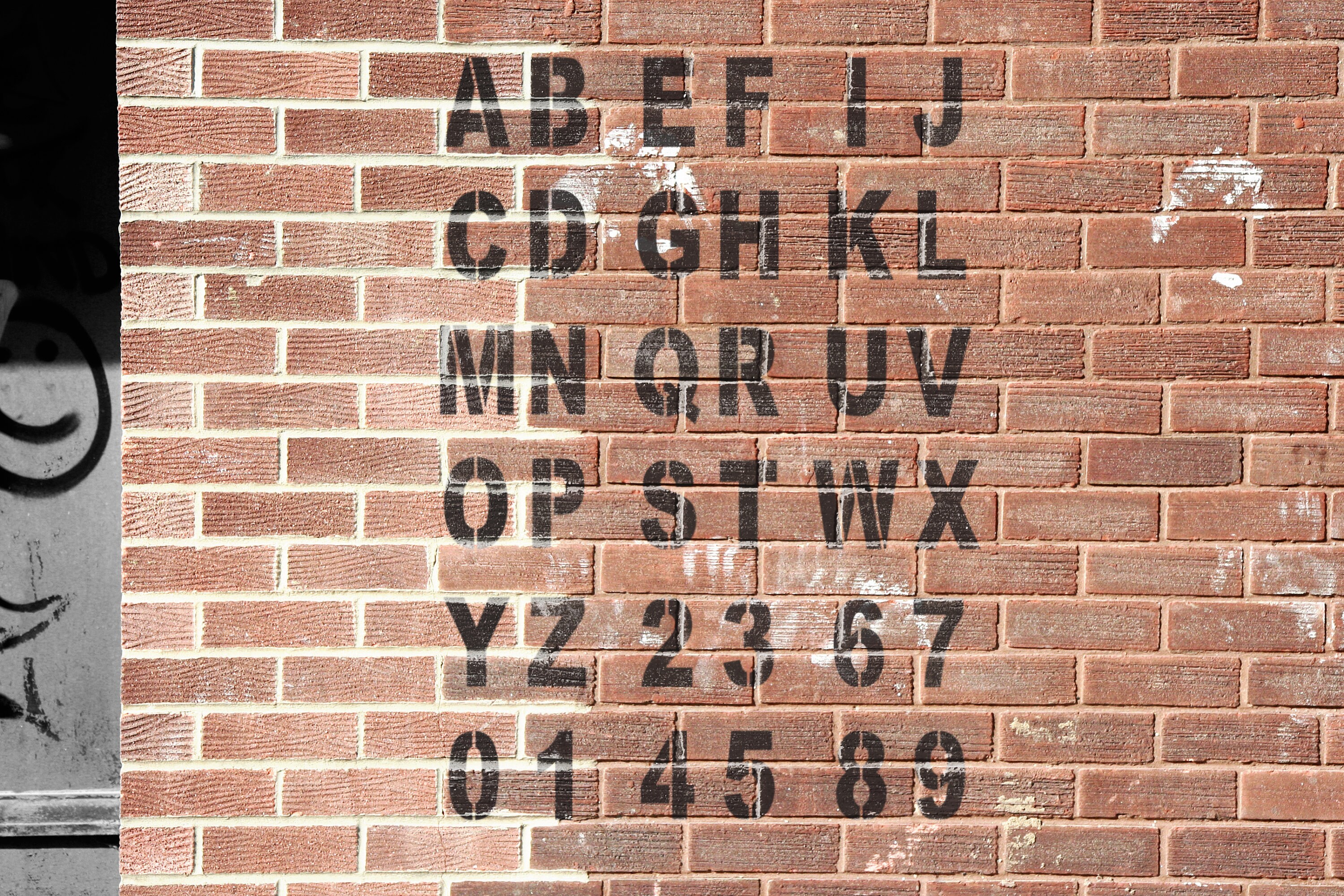 Laser Cut Stencil Letters & Numbers Sheet Available in All Sizes up to ...